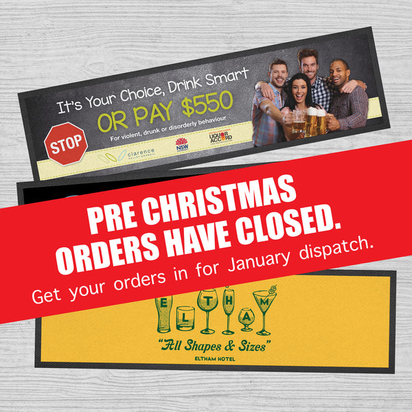 Custom Coasters, Bar Runners & Coolers | Personalised Printing ...